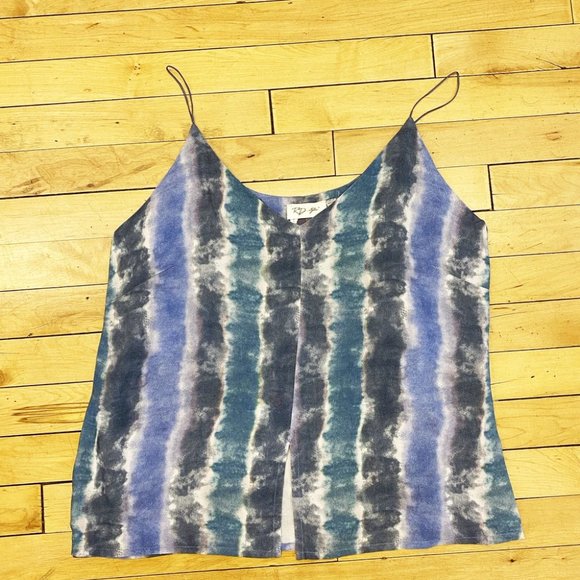 RD Style | Tops | Rd Style Spaghetti String Tank Watercolors Nwt | Poshmark